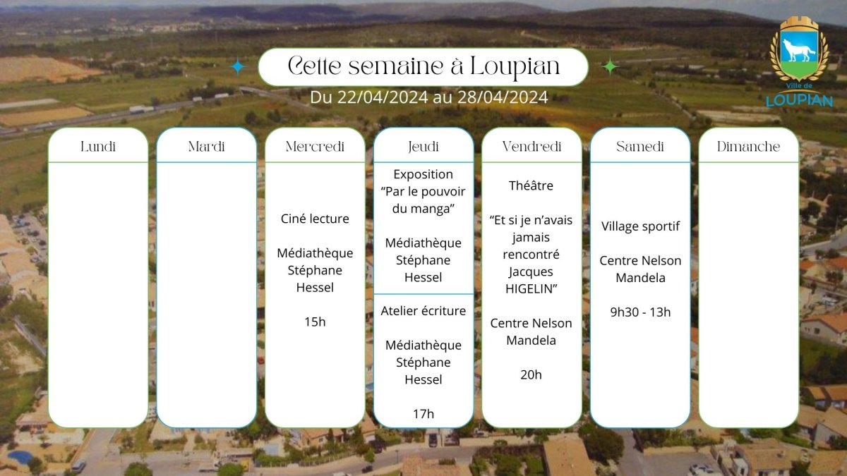 Site de la commune de Loupian - Page d'accueil